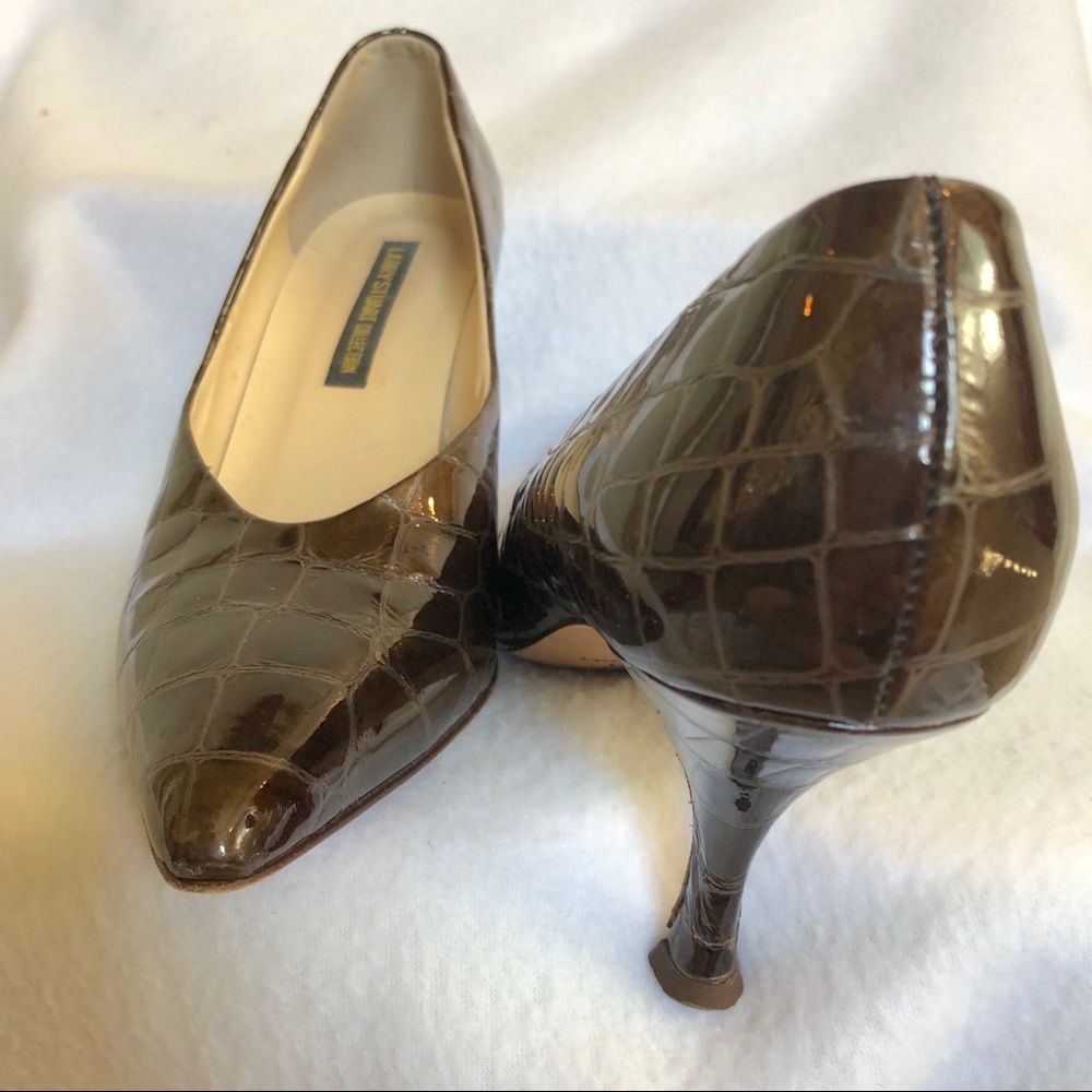 Larry Stuart Collection Genuine Leather Heels - Gem